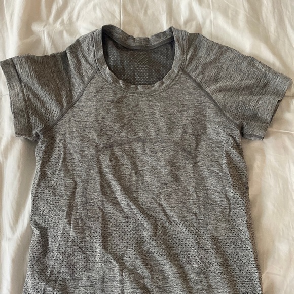 lululemon athletica | Tops | Lululemon Grey Swiftly Regular Length | Poshmark